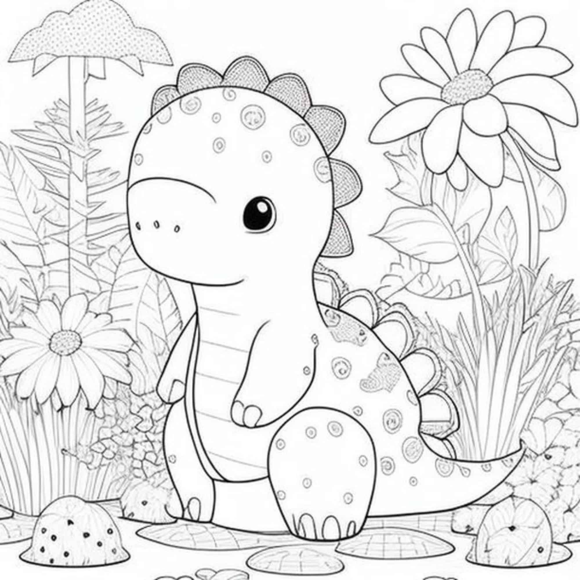 Free Dinosaur Coloring Pages For Teens And Adults - Free Kids ...